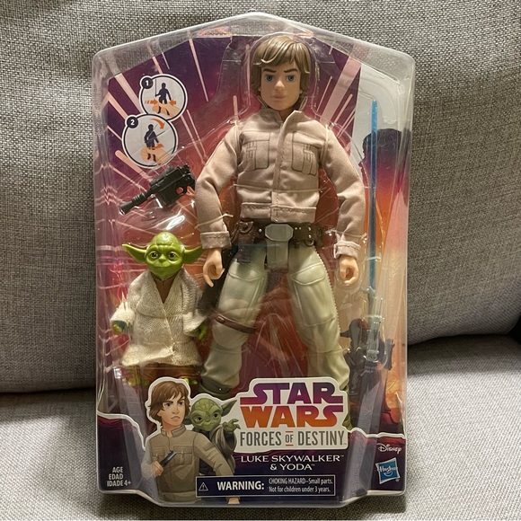 Star Wars | Toys | Star Wars Forces Of Destiny Luke Skywalker And Yoda ...